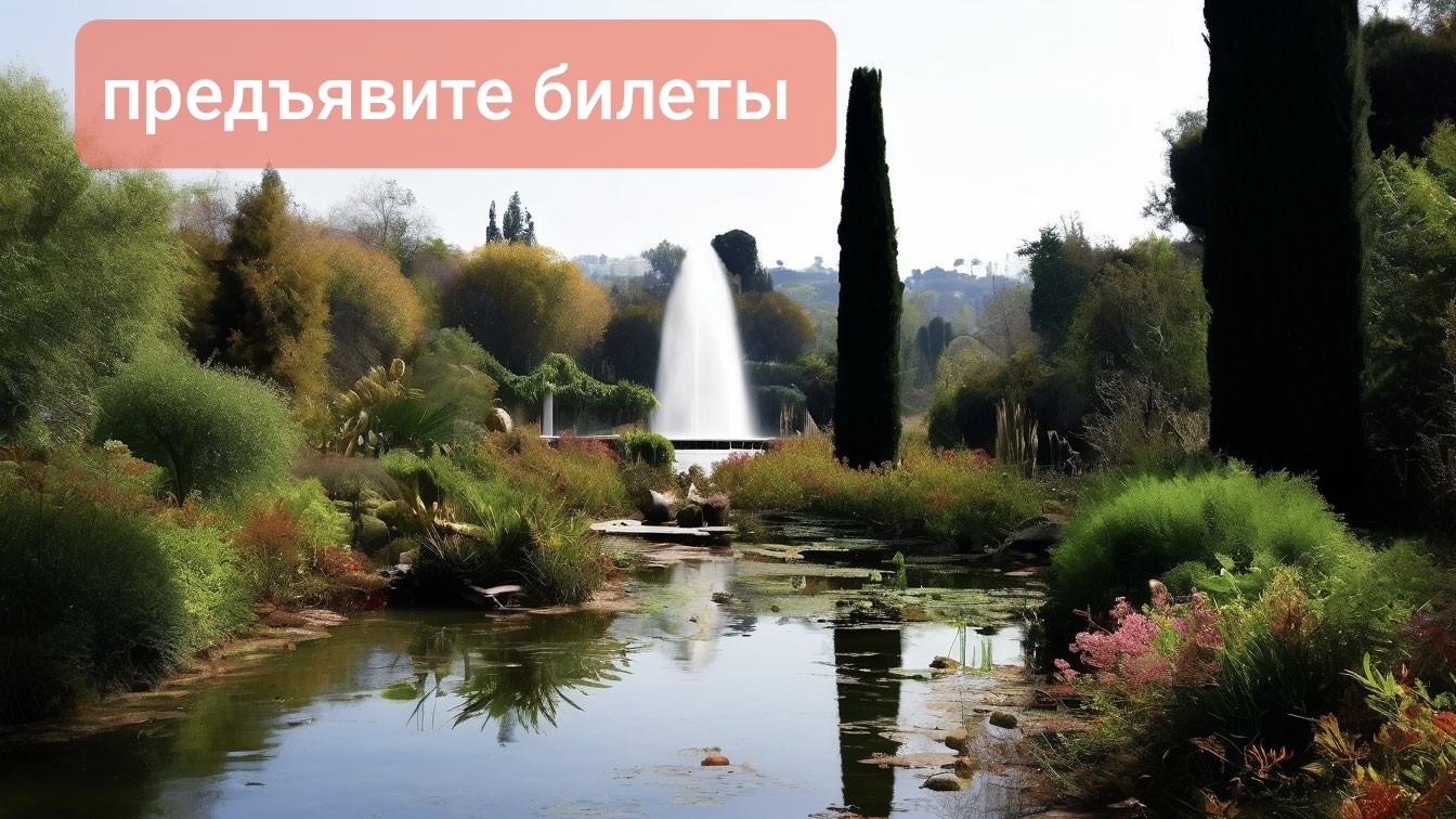 Адлер сегодня. Прогулка по парку южных растений. Вход платный!)