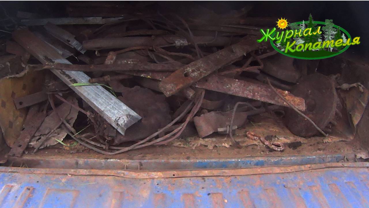 НАКОПАЛИ НЕМНОГО МЕТАЛЛА В ВЫБИТОЙ ДЕРЕВНЕ! Коп металлолома