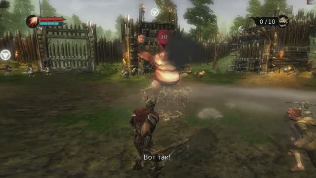 Overlord #2 Прохождение Получение крана-Освобождение рабов-Открытие ворот Кутежа