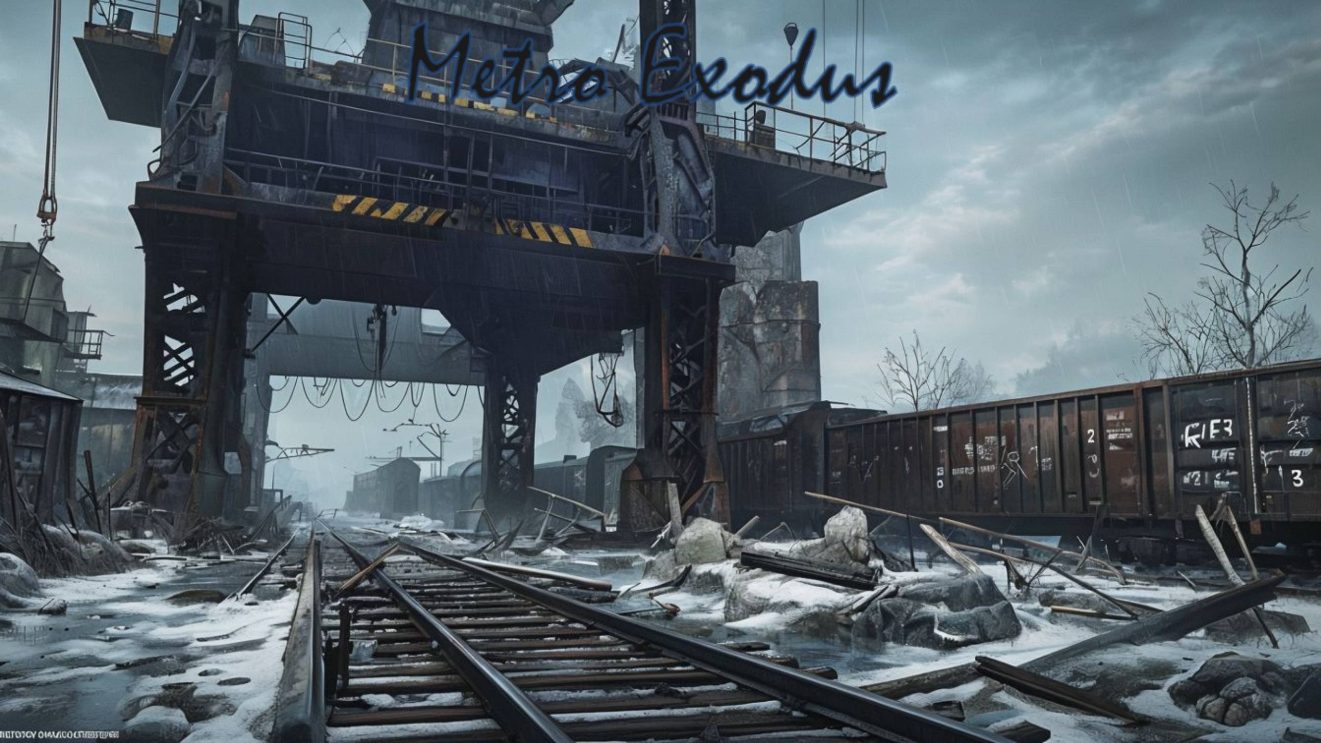 Metro Exodus №10 Режим "Игросериал"4k 60к/с - Грузовой кран. #metro #metroexodus
