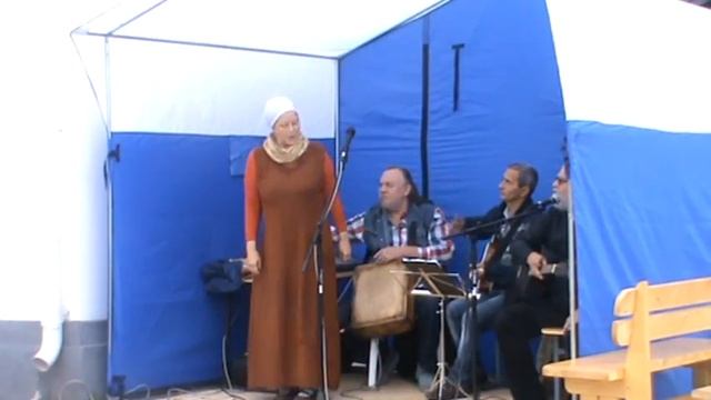 Окончание первой части концерта, Перемышль, 8.07.2016.