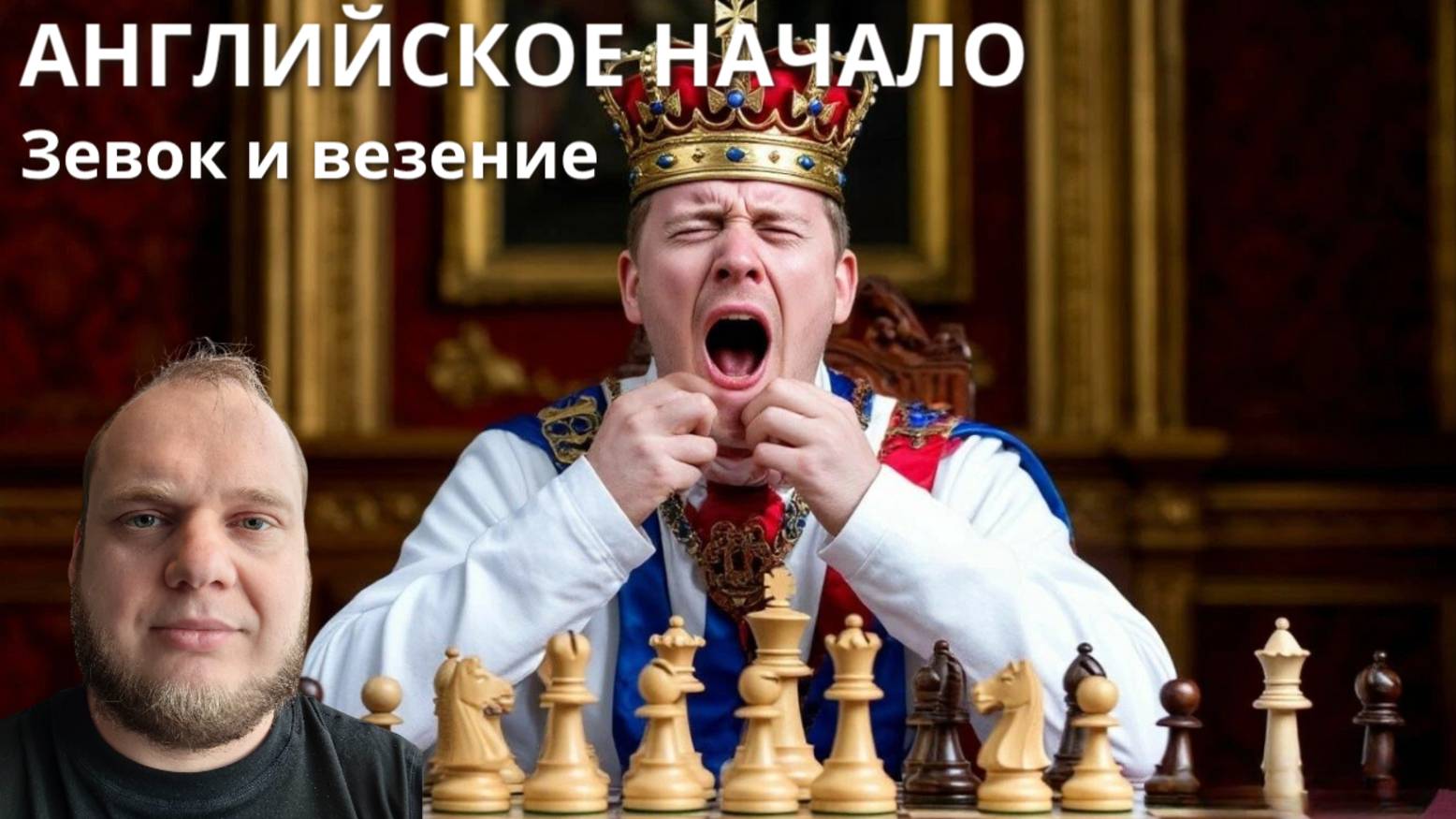 Английское начало / Зевок и везение / Шахматы блиц lichess