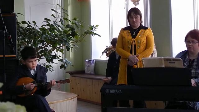 "БЕЛЫЙ ЦВЕТОК 2016" Школа искусств, Михаил Костецкий, домра.