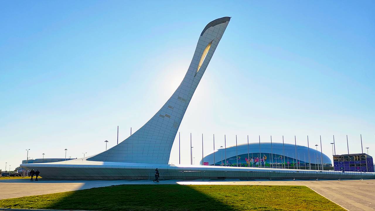 Walking in Adler | Сириус: Олимпийский парк |4K| (February 25, 2024)