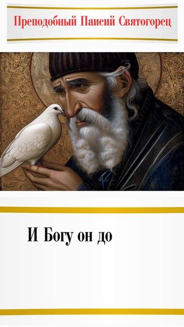 Чем отличается простой человек и как он доверяет Богу #паисийсвятогорец #любовь #афон #люди #божья