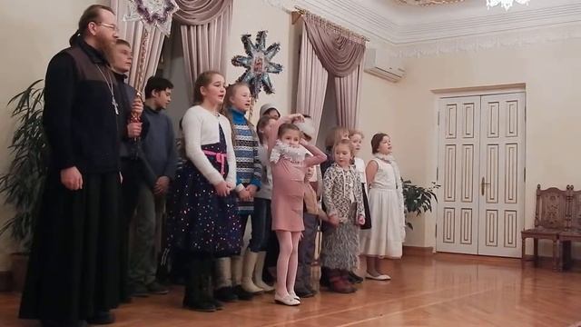 Колядки у Владыки, 2016. Часть 1.