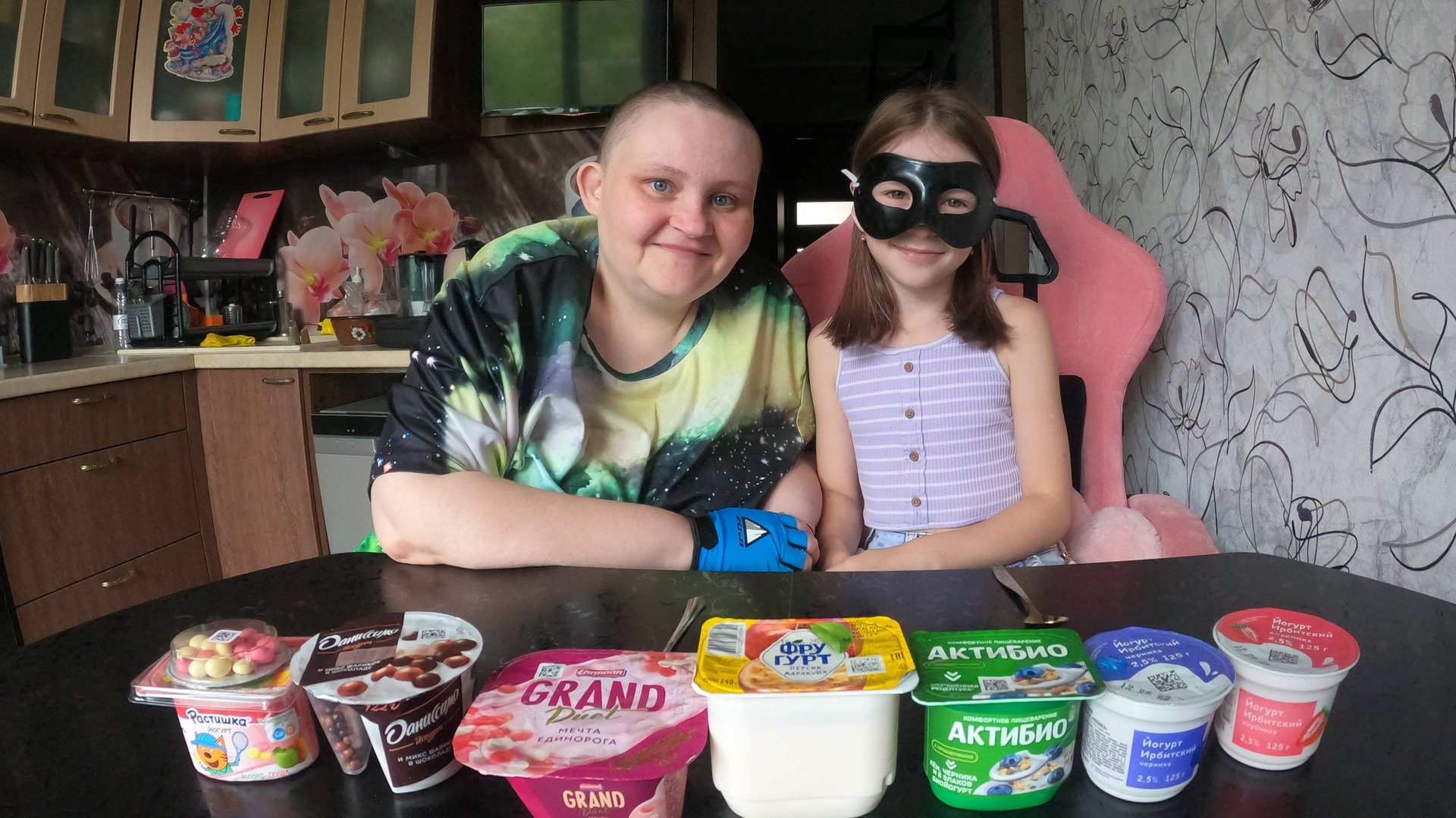 Обзор Вкусных Йогуртов!!!!!!!( Из Разных Компаний)!!!!