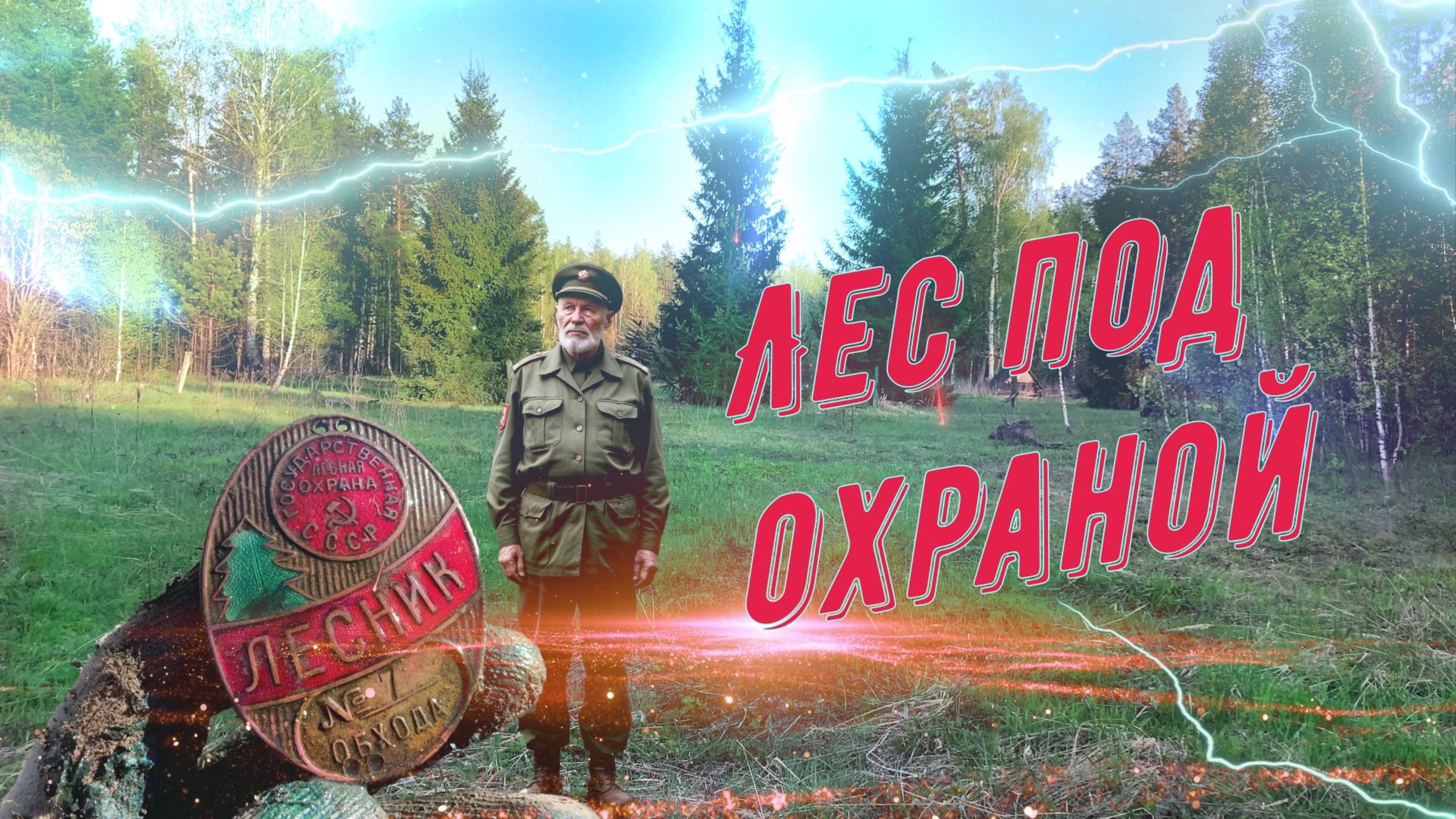 Лесные раскопки.