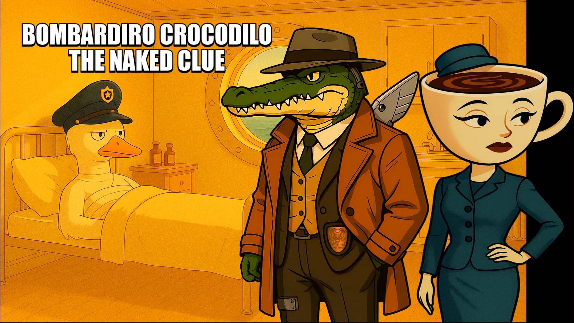 Bombardiro Crocodilo - The Naked Clue - Столкновение на корабле/Финал