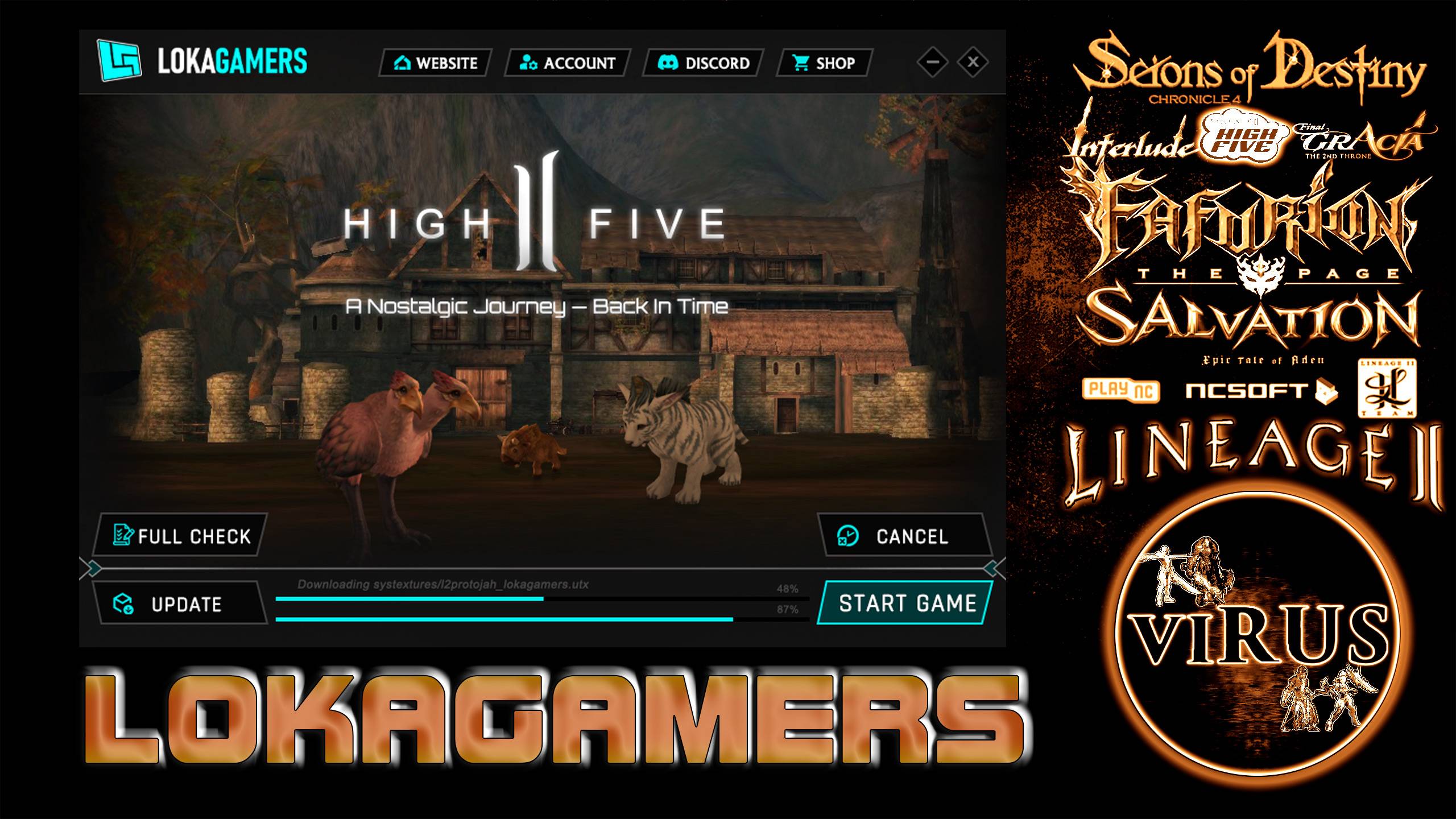 The new Updater to www.LokaGamers.Com ◄√i®uS►