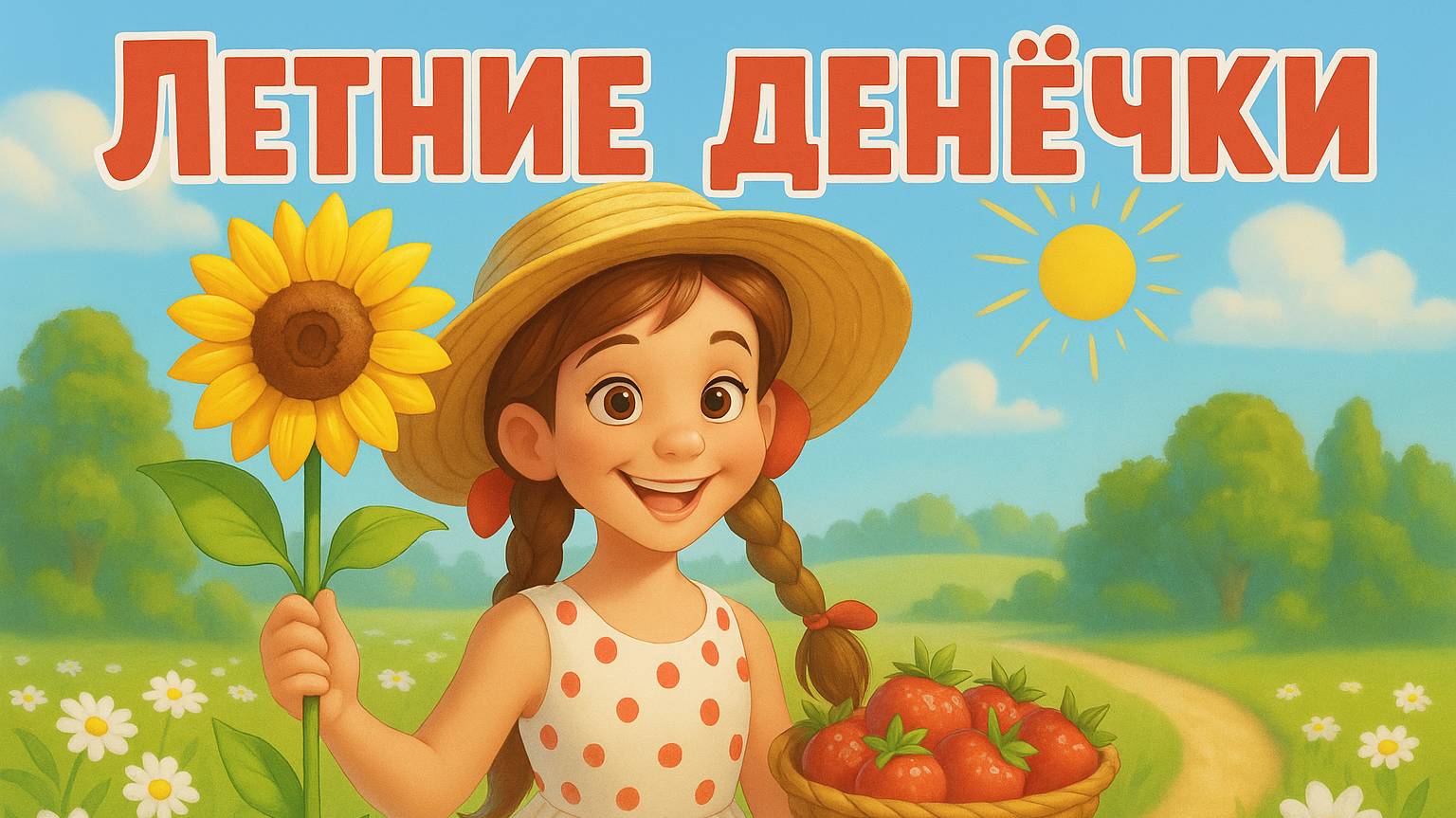 ЛЕТНИЕ ДЕНЁЧКИ. Детская песенка про лето