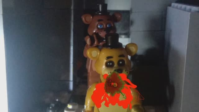 FNAF часть 1 - Лего анимация Ремейк