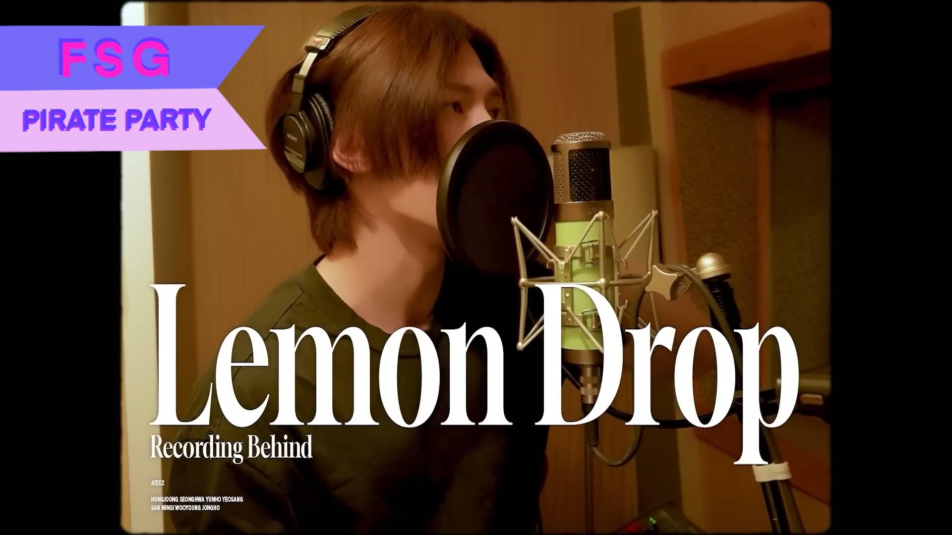 [RUS.SUB] Запись "Lemon Drop" - За кадром | ATEEZ