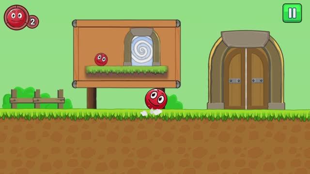 Мультик Приключение с Прыгающим Красным Шариком для детей