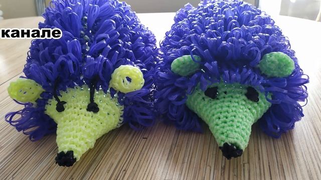 Обзор игрушек связанных крючком на канале