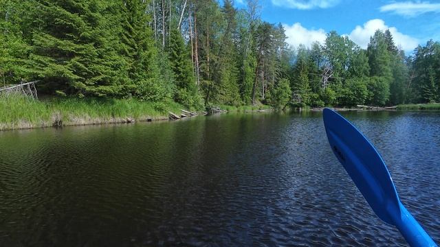 Сплав - река Андома ( иду под облаками )