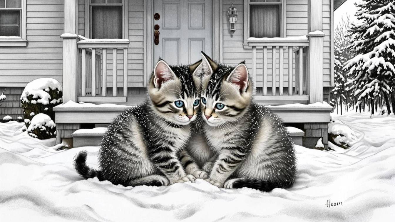 Котята. Английская песенка в переводе С. Маршака.