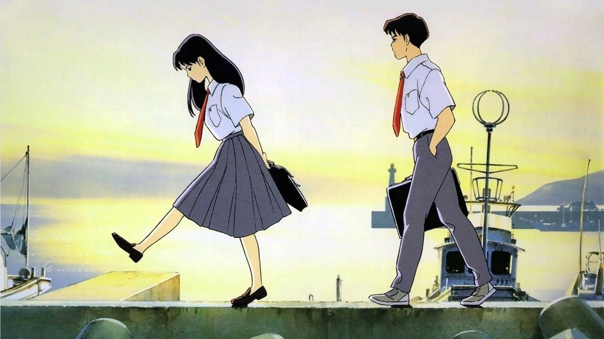 Здесь слышен океан - AMV. Umi Ni Naretara. Русские субтитры и перевод