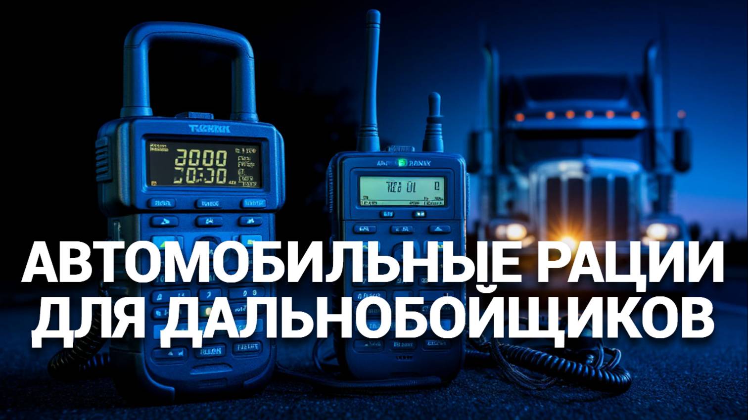 🚗🔊 ТОП-5 лучших автомобильных раций для дальнобойщиков! Как выбрать идеальную связь? 📡🚚