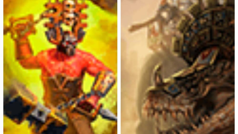 Сравнение отрядов Тотал вар вархаммер 3 : разжигатели гнева VS жуткий завр (я офигел от итогов)