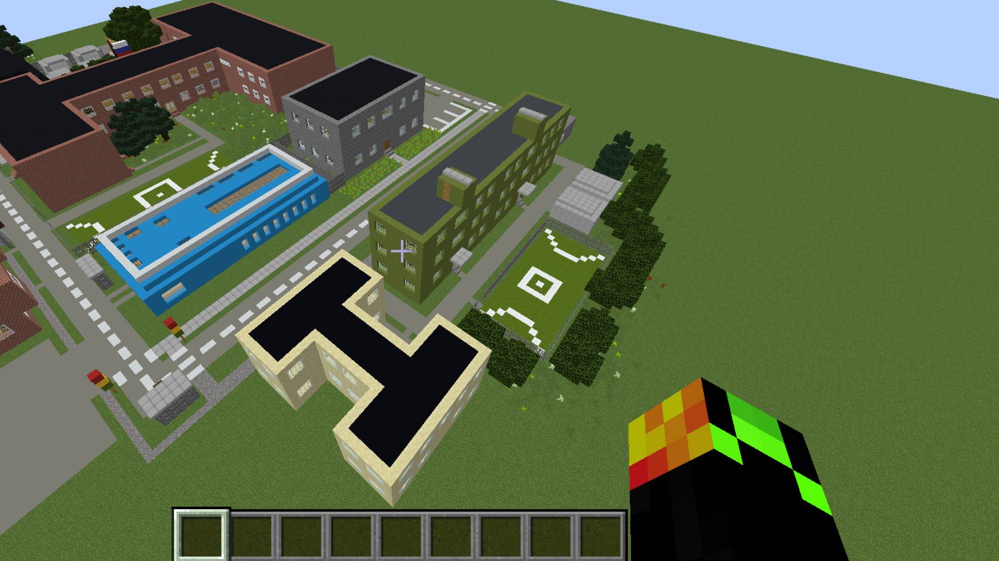 ГОРОД В МАЙНКРАФТ 7 СЕРИЯ