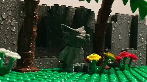 Испытание дождем и молнией - ЛЕГО