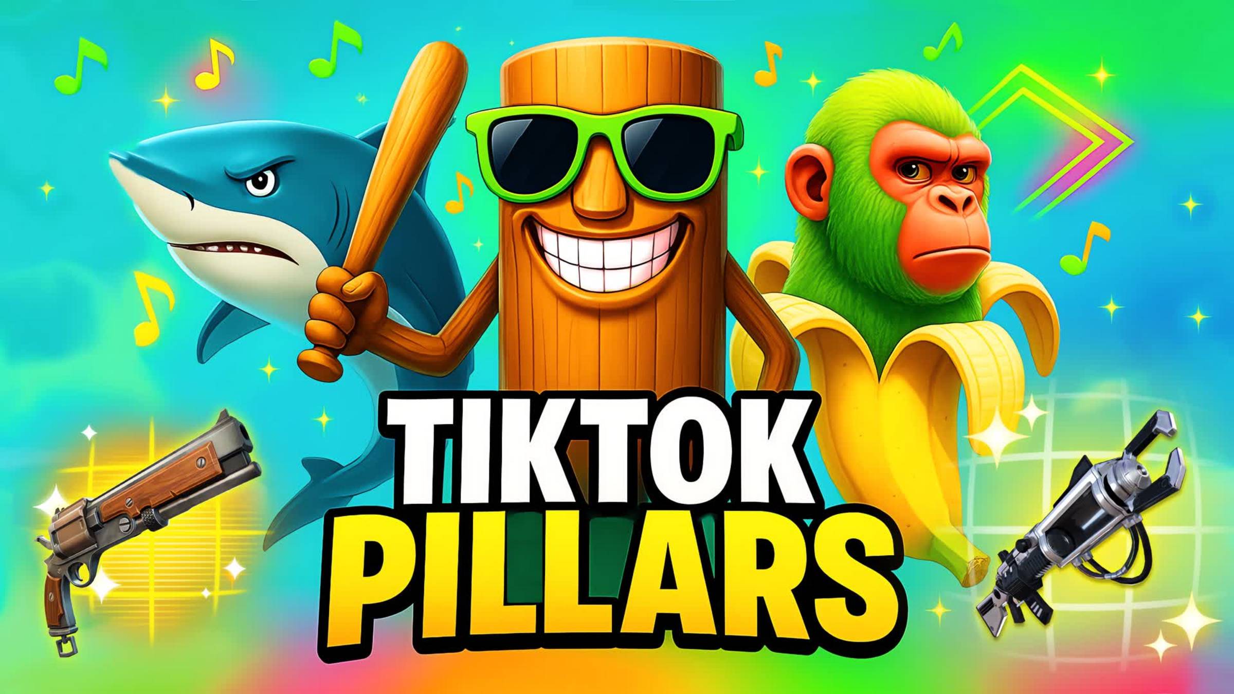 Выигрываем в TIK TOK PILLARS FORTNITE | 4