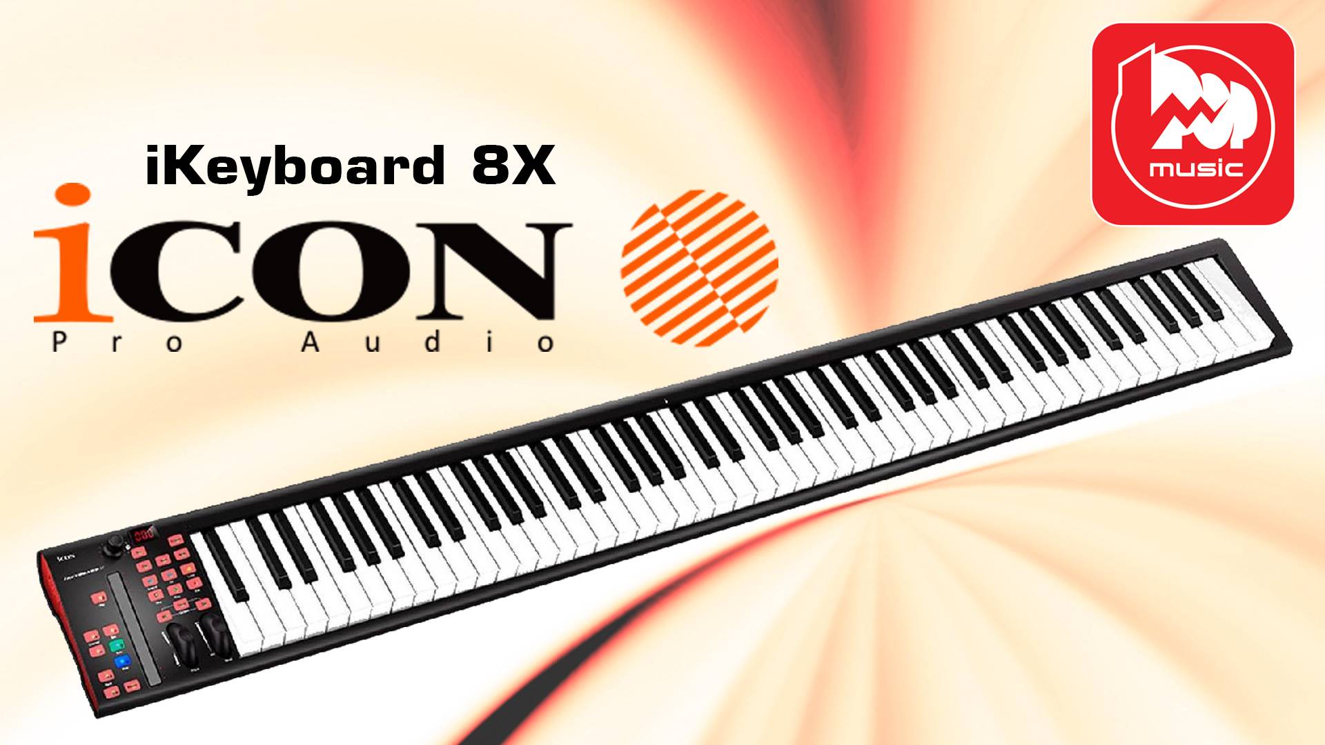 Миди-клавиатура iCON iKeyboard 8X || Недорогой контроллер на 88 клавиш