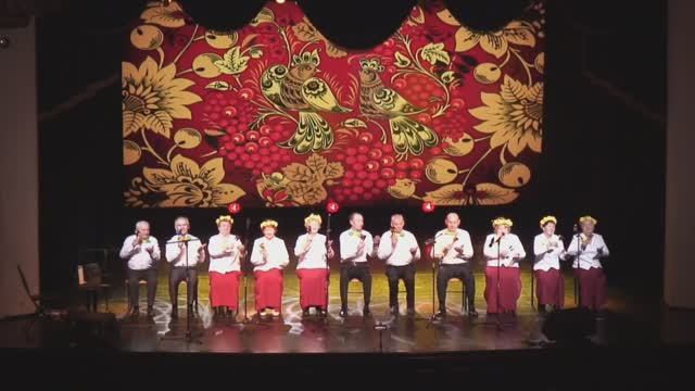 Ансамбль ложкарей "Одуванчики", город Хабаровск. Руководитель А.Чмелёва