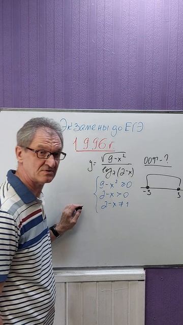 40. Исследовать функцию и найти ООФ #shorts  #егэматематика  #функция  #геометрияпросто