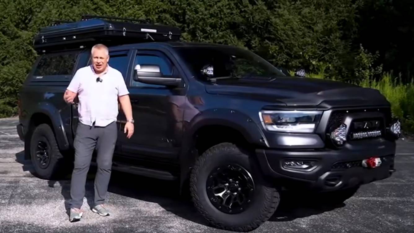 Пикап мечты для КЕМПИНГА  экспедиционный тюнинг Ram 1500 Rebel G⁄T. Все, что нужно для автотуризма!