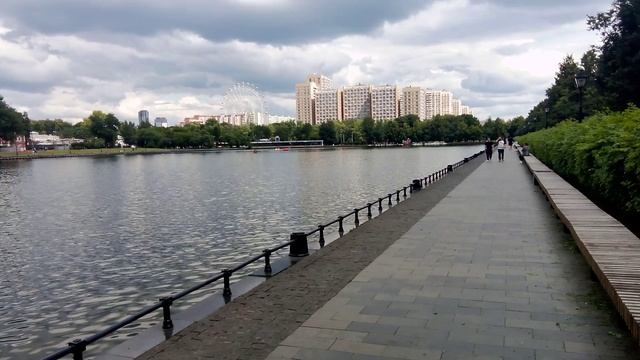 Останкинский пруд. Цикл Старинные пруды России.