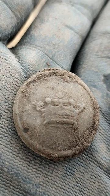 Ливрейная пуговица дворянского типа 19 век