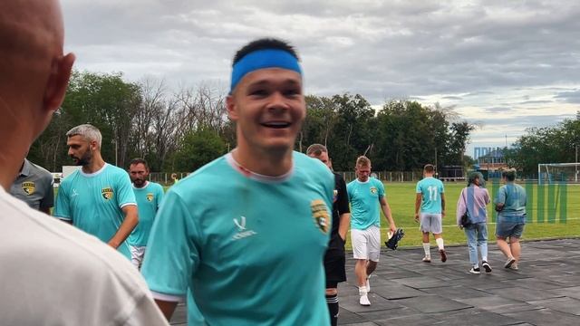 Футбольный матч в поселке Октябрьском Ейского района