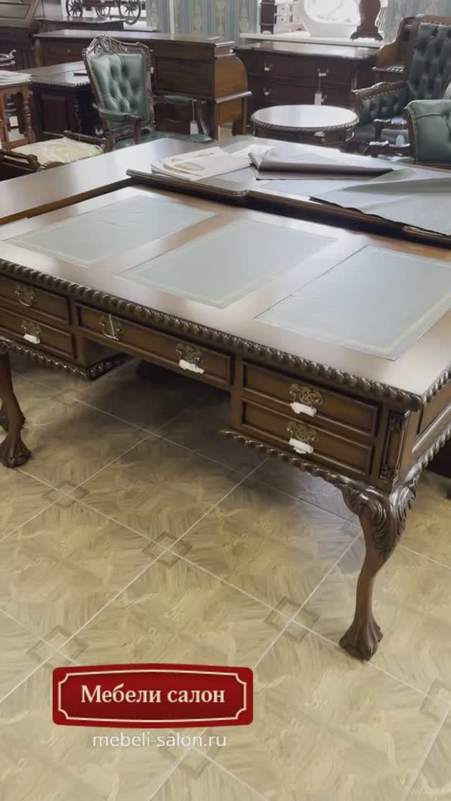 Письменный стол 140 MSU.106 green-Indonesia furniture из Индонезии mebeli-salon.ru