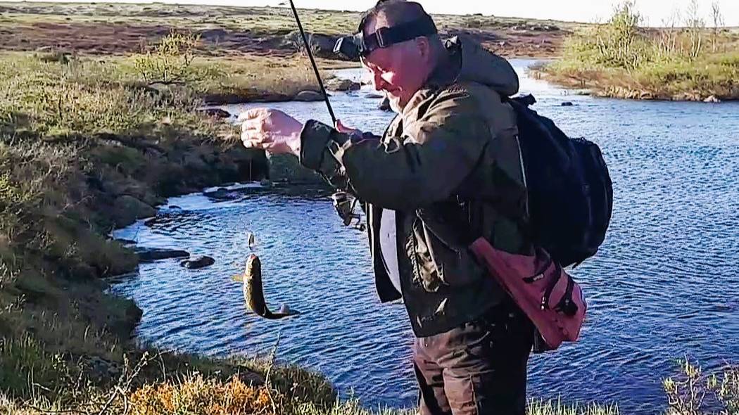 ОТЛИЧНЫЙ выход в тундру 28 июня. Открыли сезон 2025 на форелевом ручье.