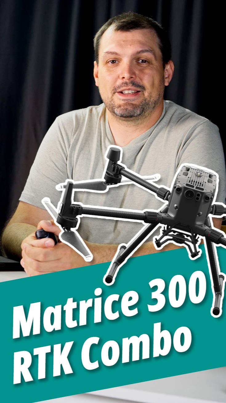 Наш новый дрон Matrice 300 RTK Combo + Zenmuse H20N