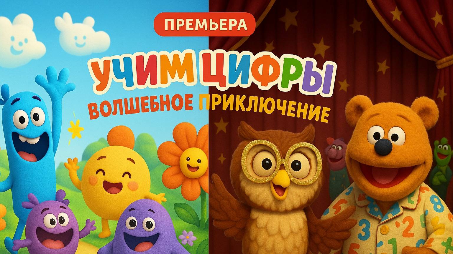 Детская сказка | Учимся считать до 10 | Летняя песенка для малышей | Для детей | Мультфильм