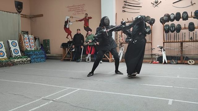 Крутой уклон со спаррингов HEMA TEAM