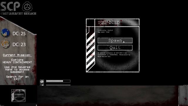 We're SURROUNDED!! 💀 Sonic and Tails vs. SCP Containment Breach _ EP6