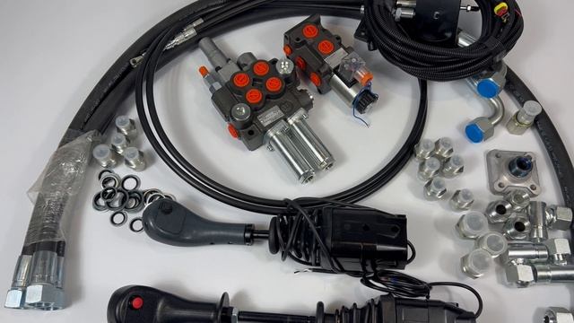 Джойстик для фронтального погрузчика МТЗ без челюсти под НШ-50 Болгария + Италия