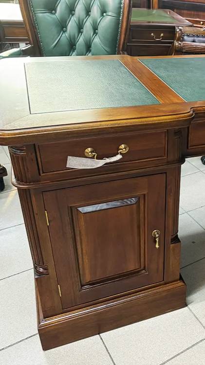 Стол письменный 160 двухтумбовый MSU.353 GREENR-Indonesia furniture из Индонезии mebeli-salon.ru