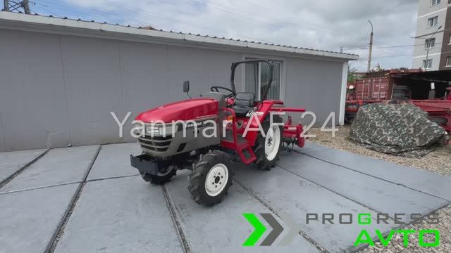 Yanmar AF-24 - компактный, но мощный японский минитрактор