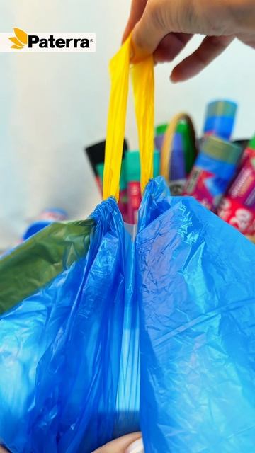 Мешки для мусора «ОСОБО ПРОЧНЫЕ» c завязками, 35 л, PATERRA