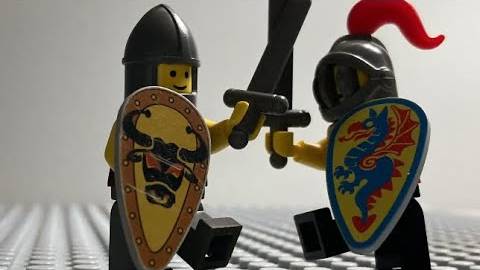 Короткий гладиаторский бой - Лего