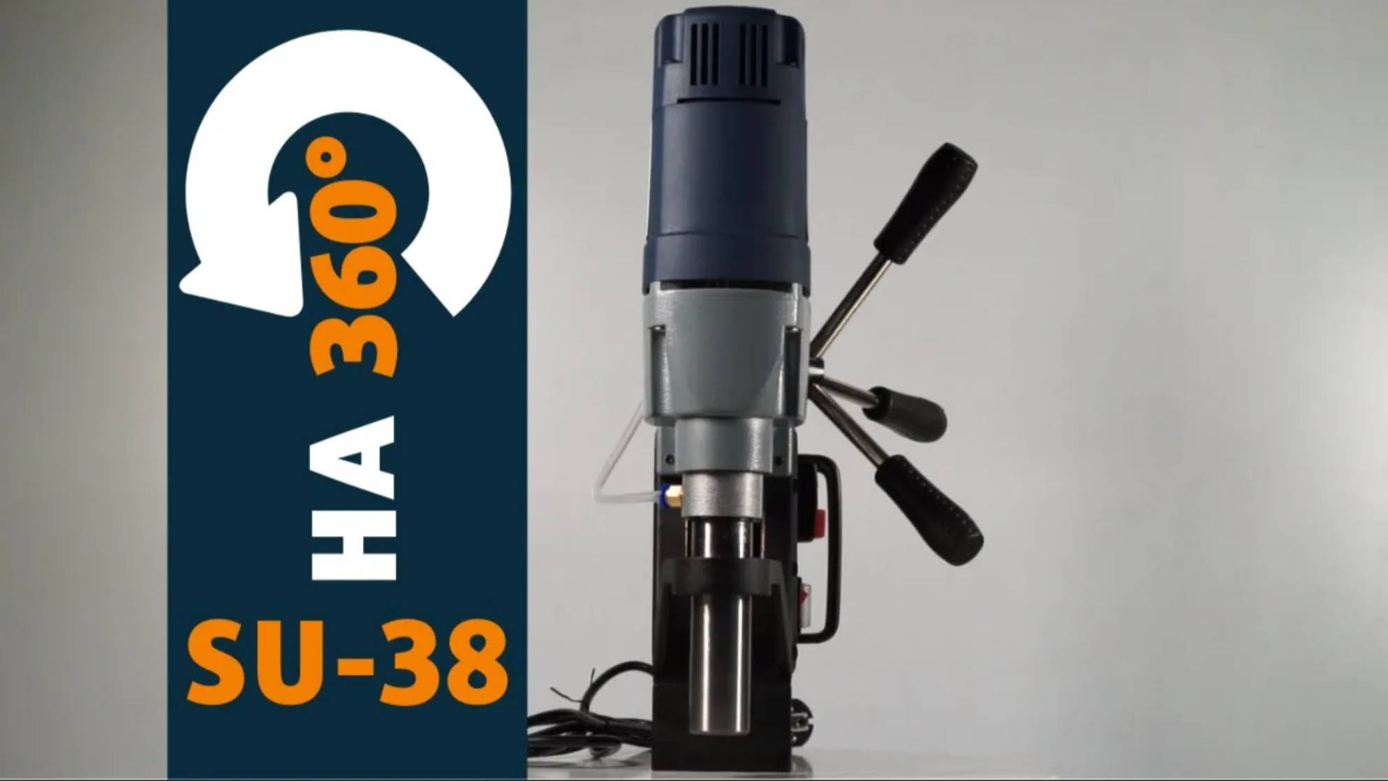 SU-38 магнитный сверлильный станок на 360°