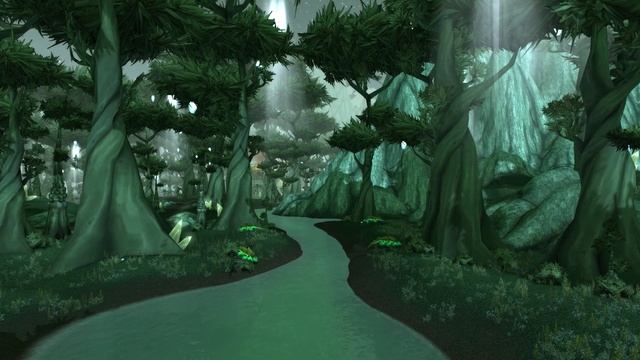 Лес Тероккар - Музыка и Атмосфера.  World of Warcraft The Burning Crusade