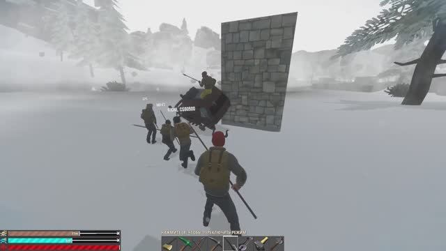 Приключения в игре hurtworld, все что мы любим: баги, рейды, игровые моменты развлечения и битвы.