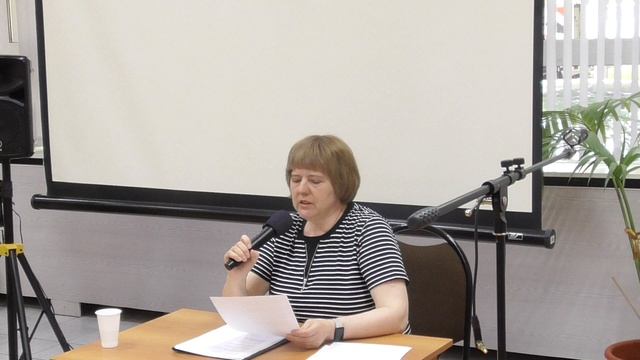 Творческий вечер Ольги Щегольковой