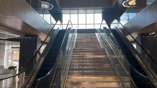 Межвузовский студенческий кампус в Уфе, 2024 г | Реечный потолок, освещение, стены # 2